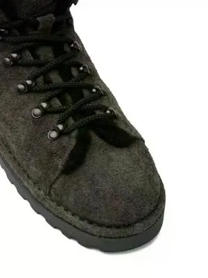 Marsèll Pallottola Lace-up Shearling Boots - Grey