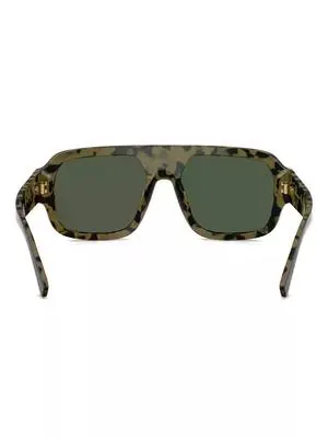 Dolce & Gabbana Geometric Sunglasses - Black