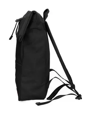 Tommy Hilfiger Buckle-fastening Roll-top Backpack - Black