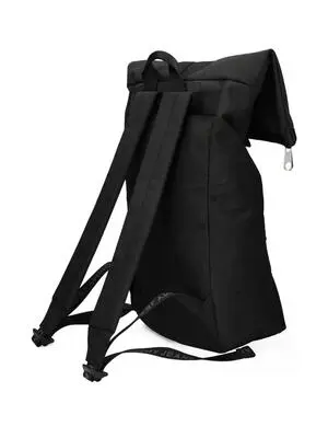 Tommy Hilfiger Buckle-fastening Roll-top Backpack - Black