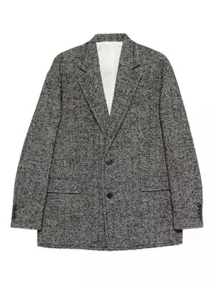 LANVIN Herringbone Two-button Blazer