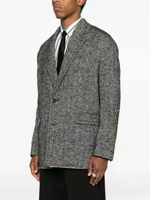 LANVIN Herringbone Two-button Blazer