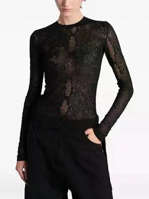 Attico Openwork Blouse