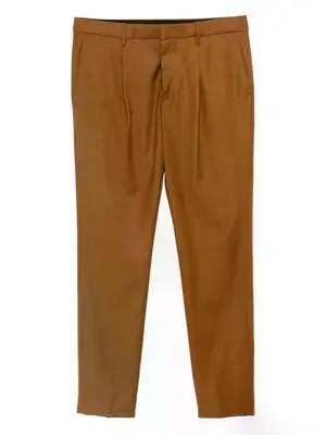 DONDUP Ralp Pleated Trousers - Brown