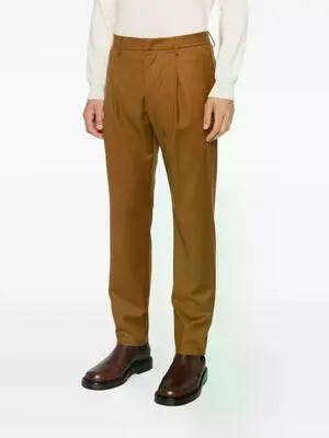 DONDUP Ralp Pleated Trousers - Brown