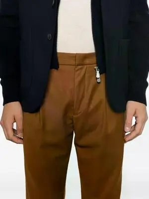 DONDUP Ralp Pleated Trousers - Brown
