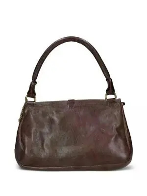 A.S.98 Buckle-fastening Leather Shoulder Bag