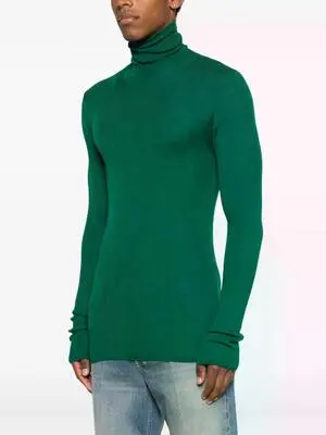 LANVIN Ribbed Knit Roll-neck Sweater