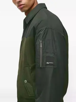 Karl Lagerfeld Padded Bomber Jacket
