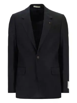 Corneliani Beetle-brooch Single-breasted Blazer