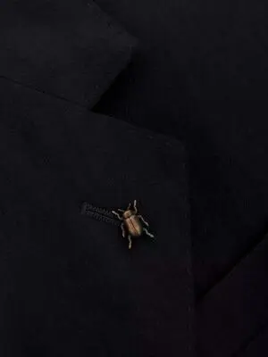 Corneliani Beetle-brooch Single-breasted Blazer