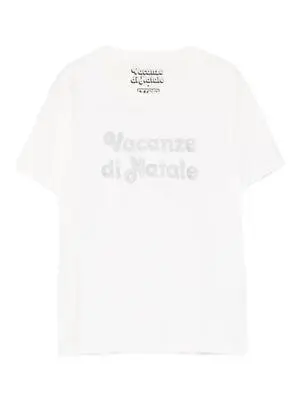 MC2 SAINT BARTH Lettering Print T-shirt - White
