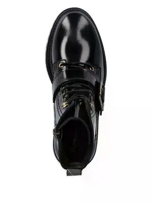 Barbour Buckle Lace-up Boots
