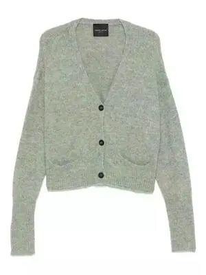 ROBERTO COLLINA Cardigan With Patch Pockets