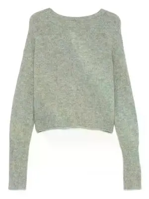 ROBERTO COLLINA Cardigan With Patch Pockets