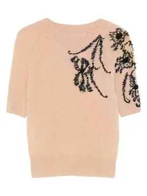 Ermanno Scervino Round Neck Tops