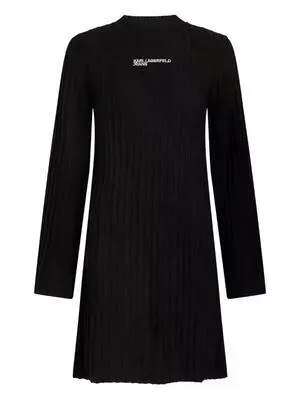 Karl Lagerfeld Ribbed Day Dresses