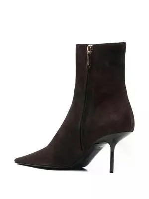 Victoria Beckham 45mm Suede Ankle Boots