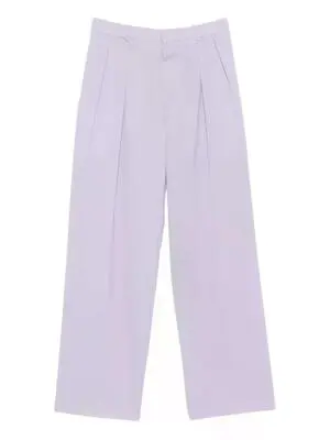 Wardrobe.NYC Pleated Trousers - Purple