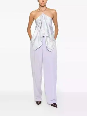 Wardrobe.NYC Pleated Trousers - Purple