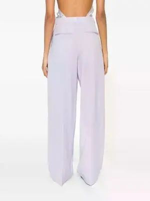 Wardrobe.NYC Pleated Trousers - Purple