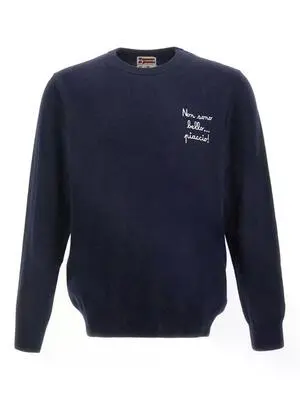 Mc2 Saint Barth Embroidered Sweaters For Men