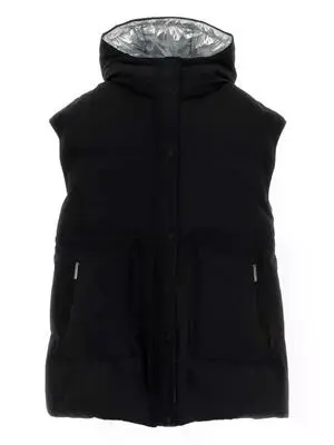 Herno Hooded Vests For Women