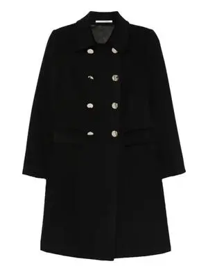 Tagliatore Long-sleeve Double-breasted Coat