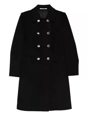 Tagliatore Long-sleeve Double-breasted Coat