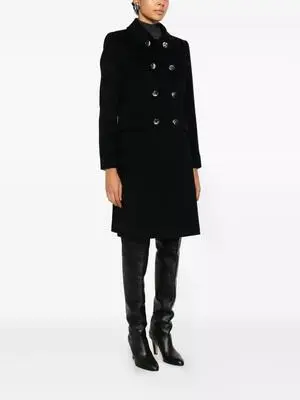 Tagliatore Long-sleeve Double-breasted Coat