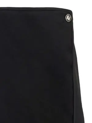 MSGM Button-fastening Mini Skirt - Black