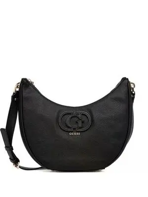 Guess Embossed Logo Shoulder Bag