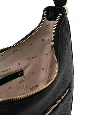 Guess Embossed Logo Shoulder Bag