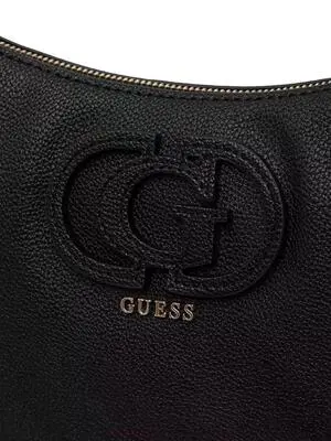 Guess Embossed Logo Shoulder Bag