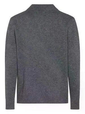 SEVEN GAUGE Wool Polo Sweater