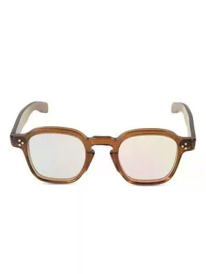 KADOR Duka Square-frame Glasses - Brown