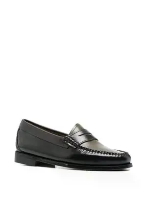G.H.BASS Weejuns Panelled Loafers - Brown