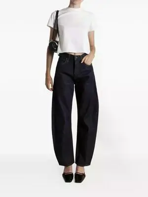 AGOLDE Curved-leg Jeans - Blue
