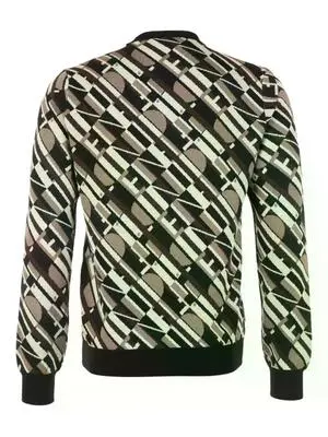 Fendi Patterned Crew-neck Sweater