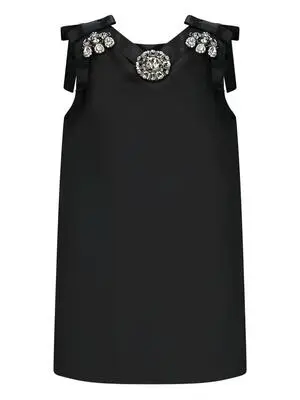 Dolce & Gabbana Crystal-embellished Mini Dress