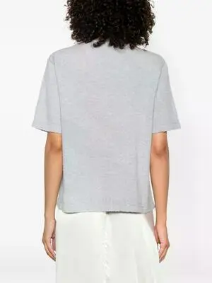 THE ROW Raw-edge Cotton Top