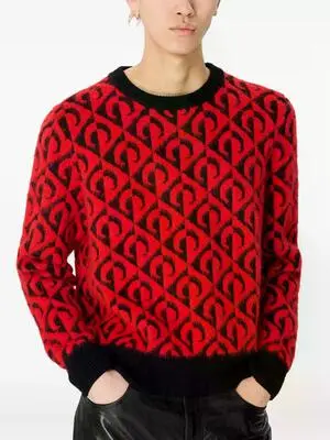 MARINE SERRE Crew Neck Sweater
