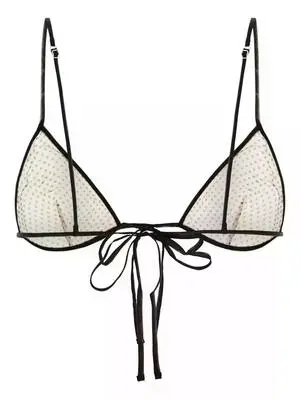 Prada Printed Chiffon Bra