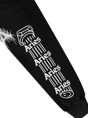 Aries Spider-web Print Sweatshirt