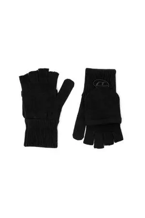 DIESEL Logo-embroidered Gloves