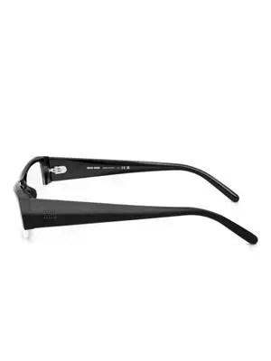 Miu Miu Vedette Sunglasses - Black