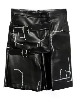 Comme Des Garçons Printed Shorts - Black