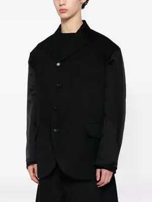 BLACK COMME DES GARÇONS Single-breasted Blazer