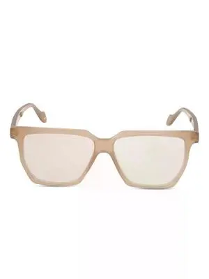 KADOR Charlize Geometric-frame Eyeglasses - Neutrals