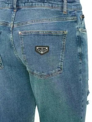 Philipp Plein Super Straight Jeans - Blue